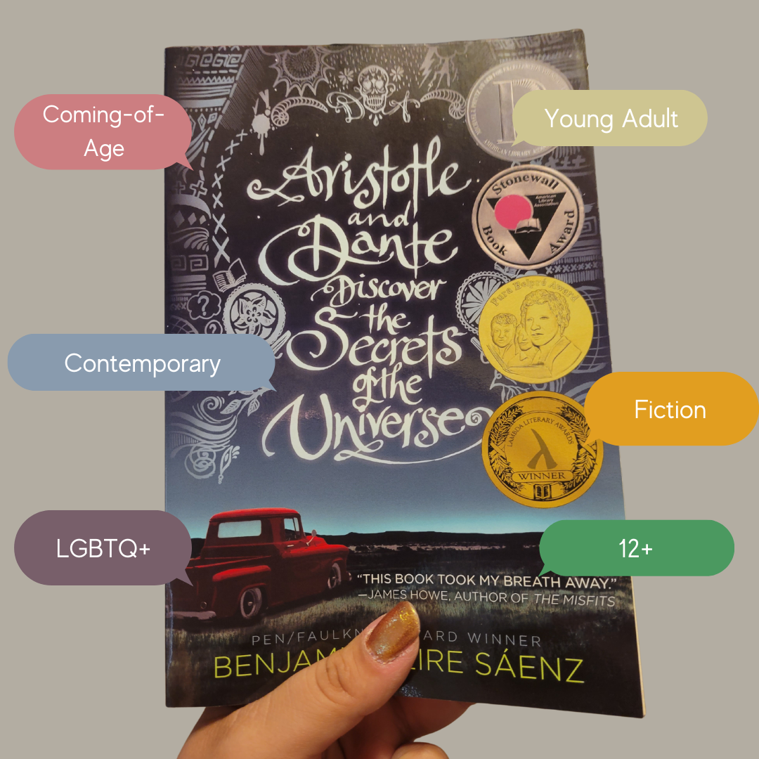 Aristotle and Dante Discover the Secrets of the Universe Book Moodboard ...