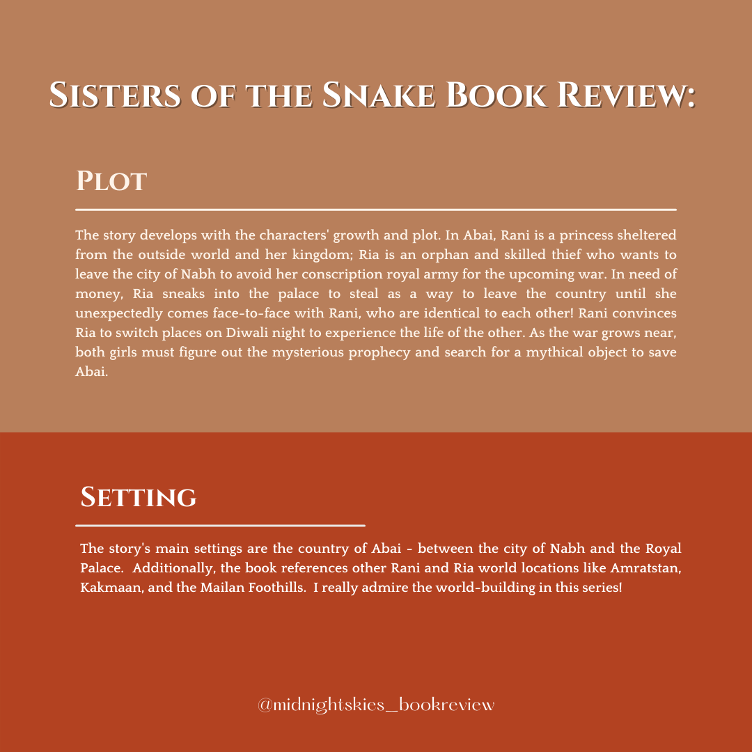 Sisters of the Snake Book Review – Midnight Skies